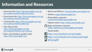 Introduction to PeeringDB by Arnold Nipper | PPT