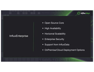 InfluxDB Enterprise Architectural Patterns | Craig Hobbs | InfluxData | PPT