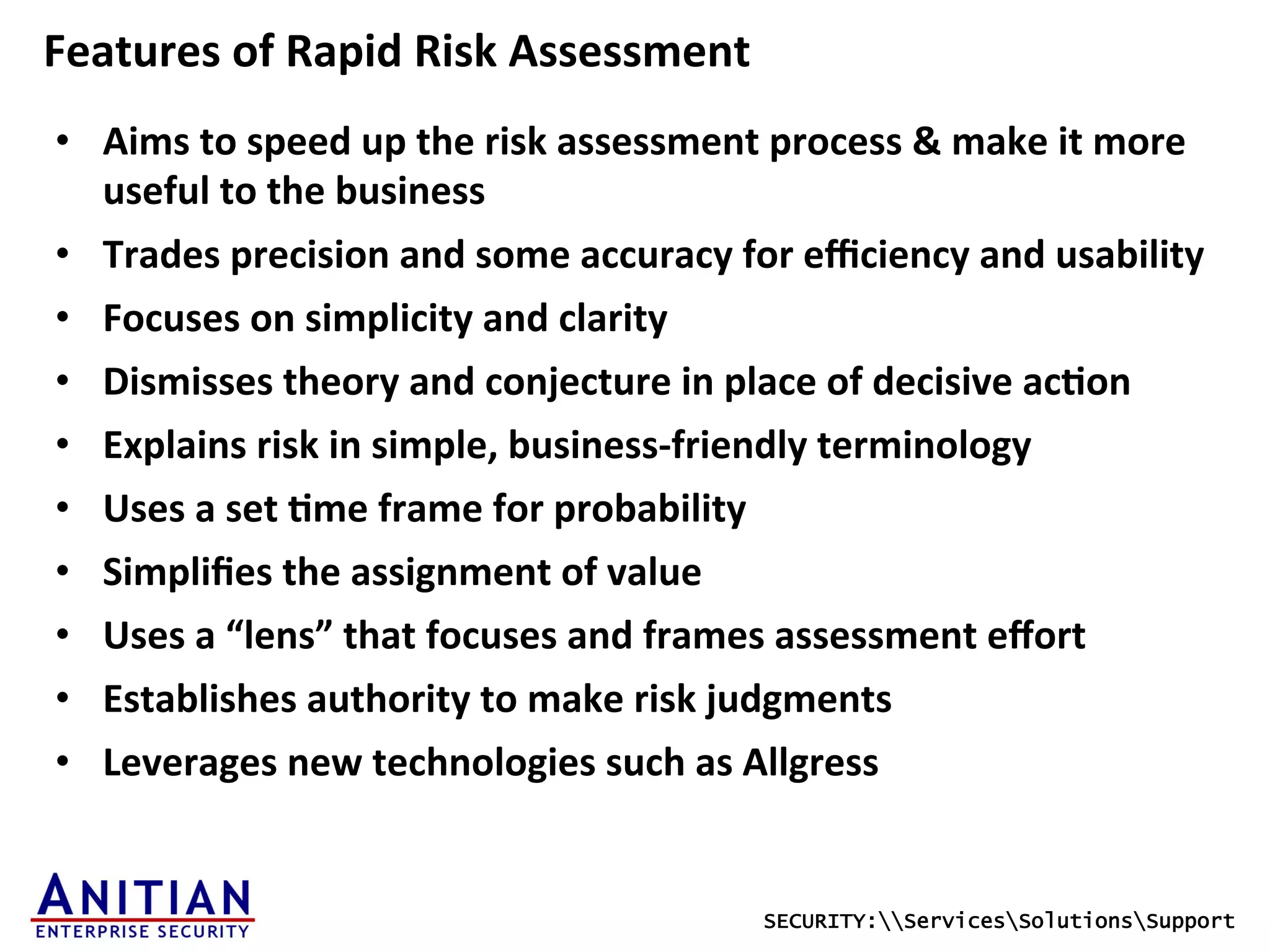 Rapid Risk Assessment: A New Approach to Risk Management | PDF