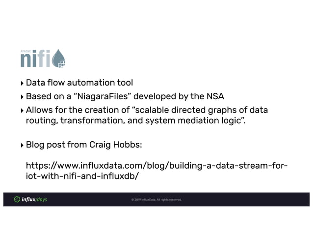 InfluxData Architecture for IoT | Noah Crowley | InfluxData | PPT