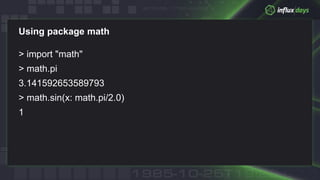 Extending Flux - Writing Your Own Functions by Adam Anthony | PPTX