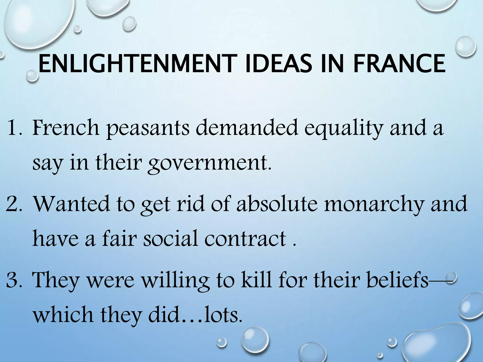 Unit 9: World Revolutions - French Revolution | PPTX