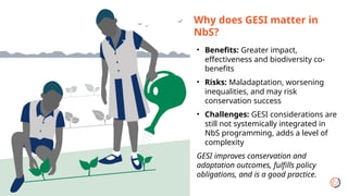 Gender Equality and Social Inclusion (GESI) in NAP processes and NbS.pptx
