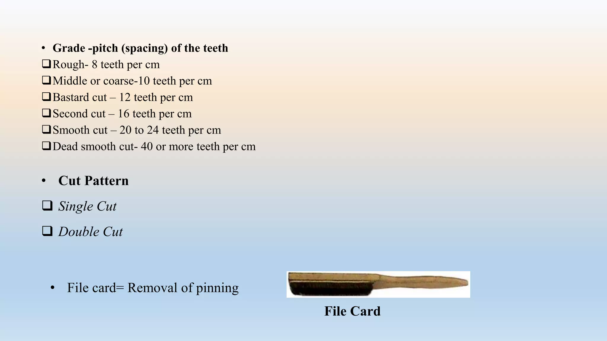 WORKSHOP TECHNOLOGY-Hand Tools and its Operation | PPTX