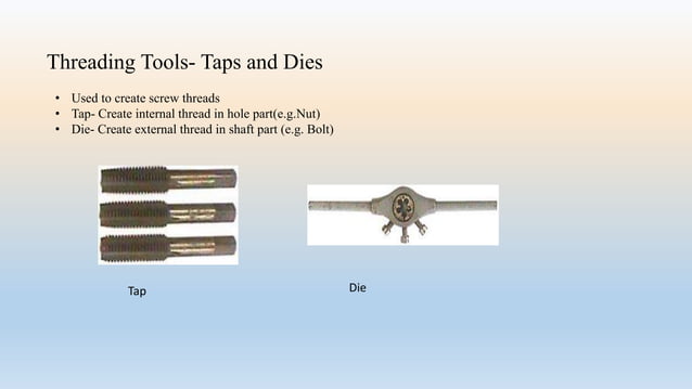 WORKSHOP TECHNOLOGY-Hand Tools and its Operation | PPTX | First Aid ...