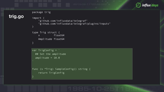 How to Build a Telegraf Plugin by Noah Crowley | PDF