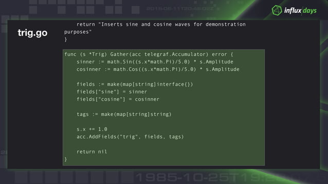 How to Build a Telegraf Plugin by Noah Crowley | PDF