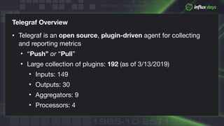 How to Build a Telegraf Plugin by Noah Crowley | PPT