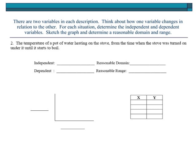 1st Test - Independent & Dependent Variables | PPT