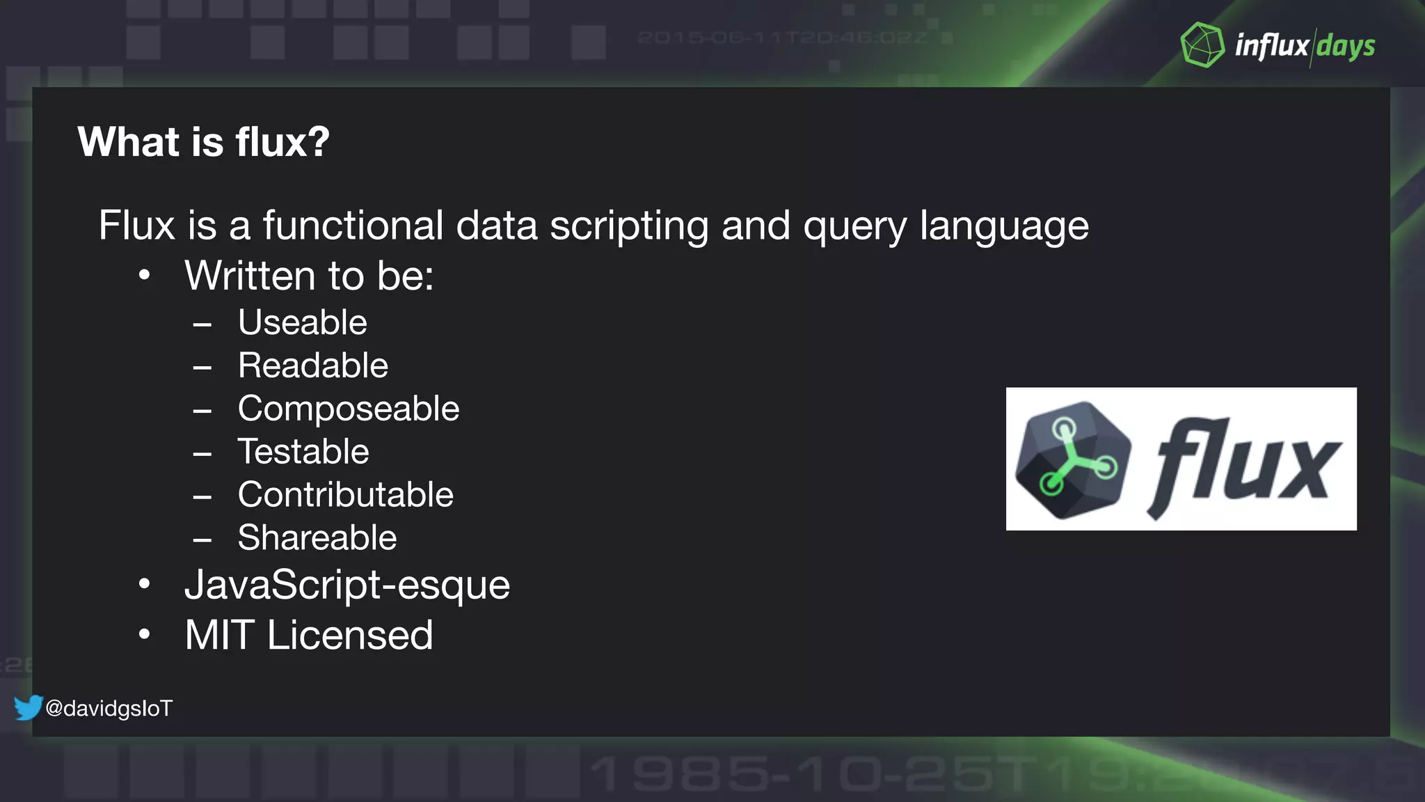 InfluxDB 2.0: Dashboarding 101 by David G. Simmons | PPT
