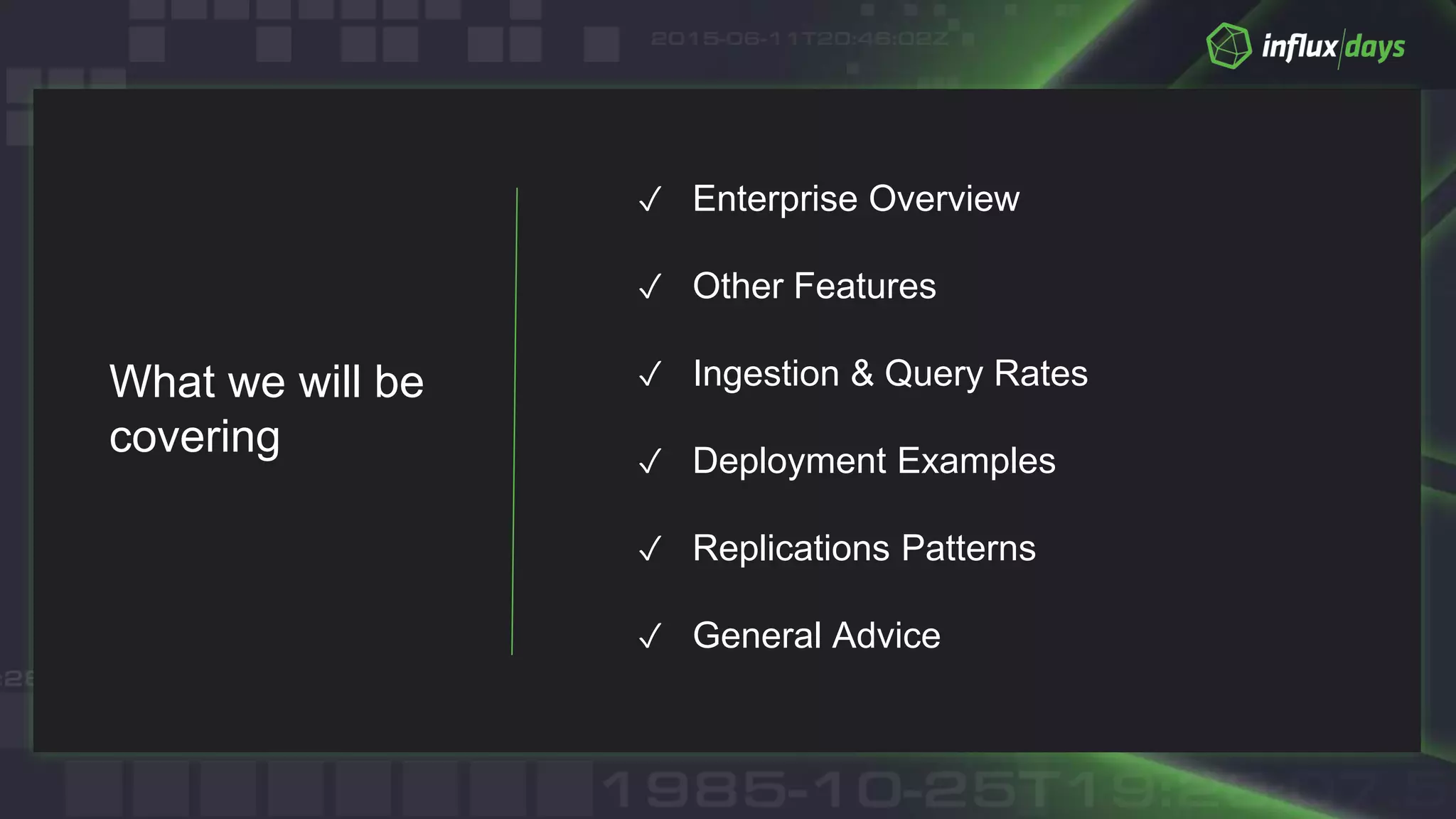InfluxEnterprise Architecture Patterns by Tim Hall & Sam Dillard | PPTX