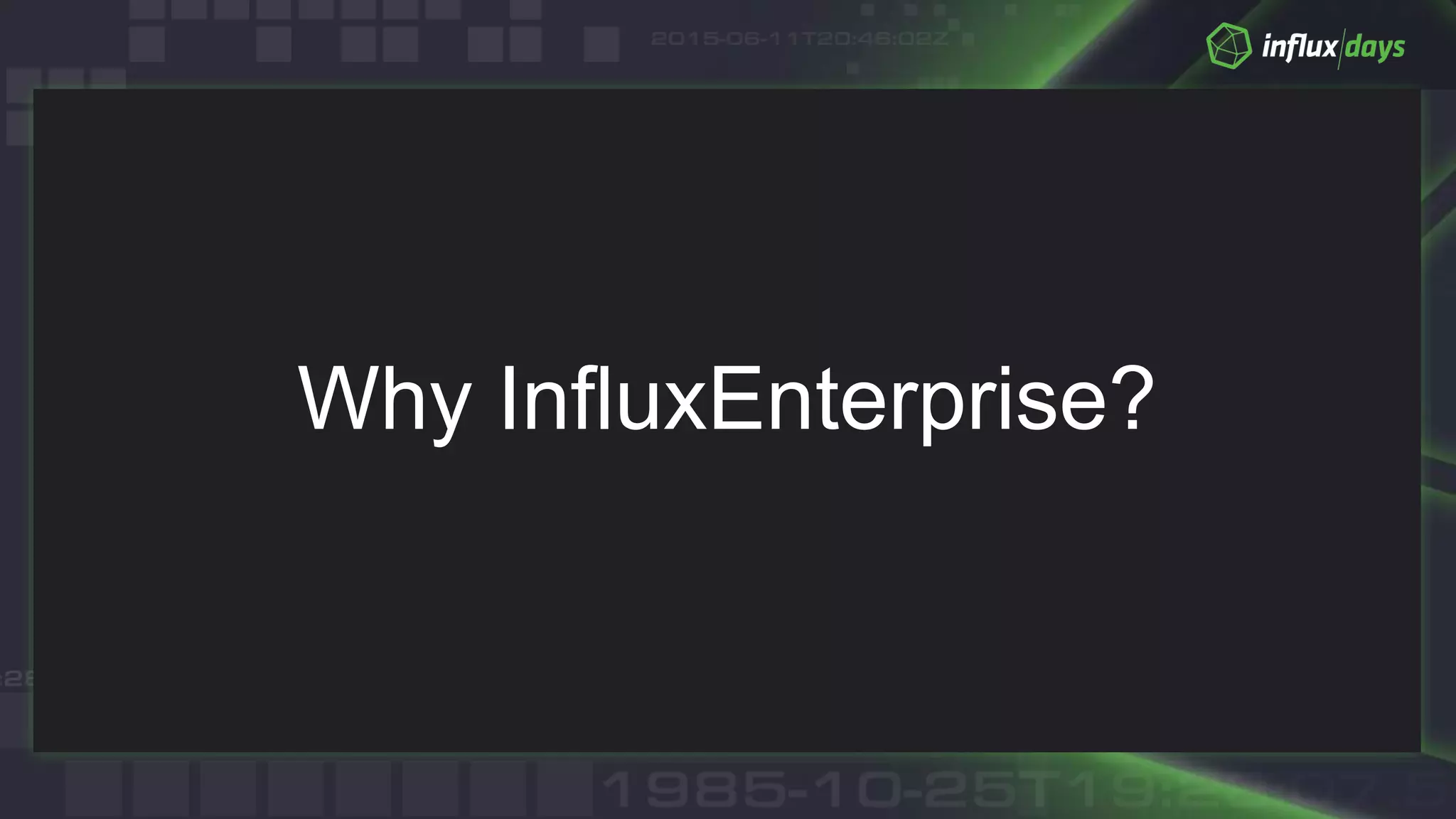 InfluxEnterprise Architecture Patterns by Tim Hall & Sam Dillard | PPTX