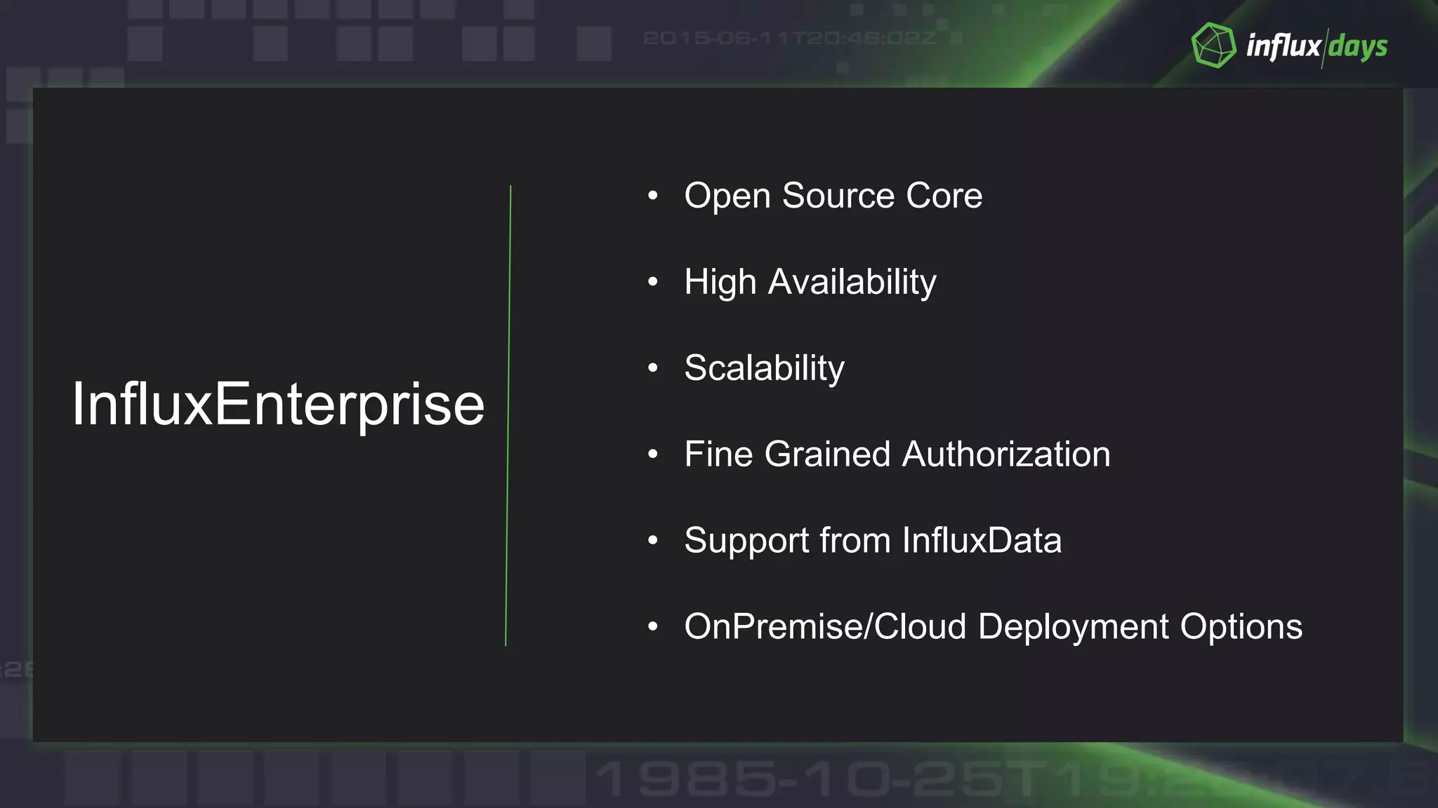 InfluxEnterprise Architecture Patterns by Tim Hall & Sam Dillard | PPTX