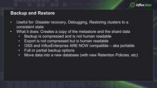 InfluxEnterprise Architecture Patterns by Tim Hall & Sam Dillard | PPTX