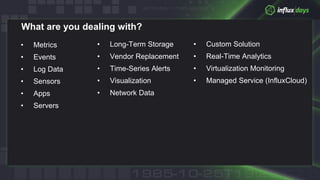 InfluxEnterprise Architecture Patterns by Tim Hall & Sam Dillard | PPTX