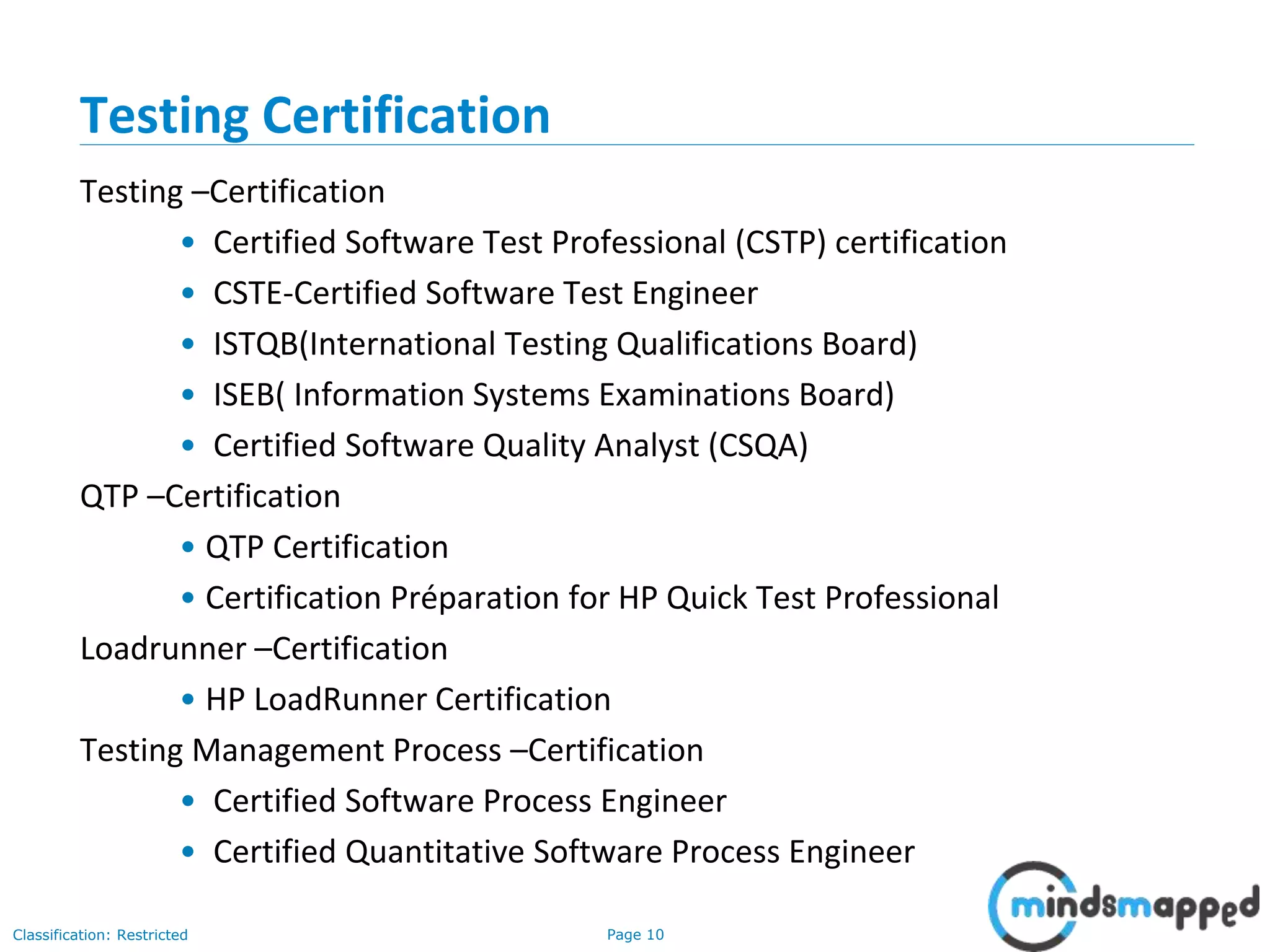 Introduction To Software Testing Part 2 Ppt