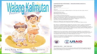 KINDERGARTEN MATATAG POWERPOINT PRESENTATION | PPTX