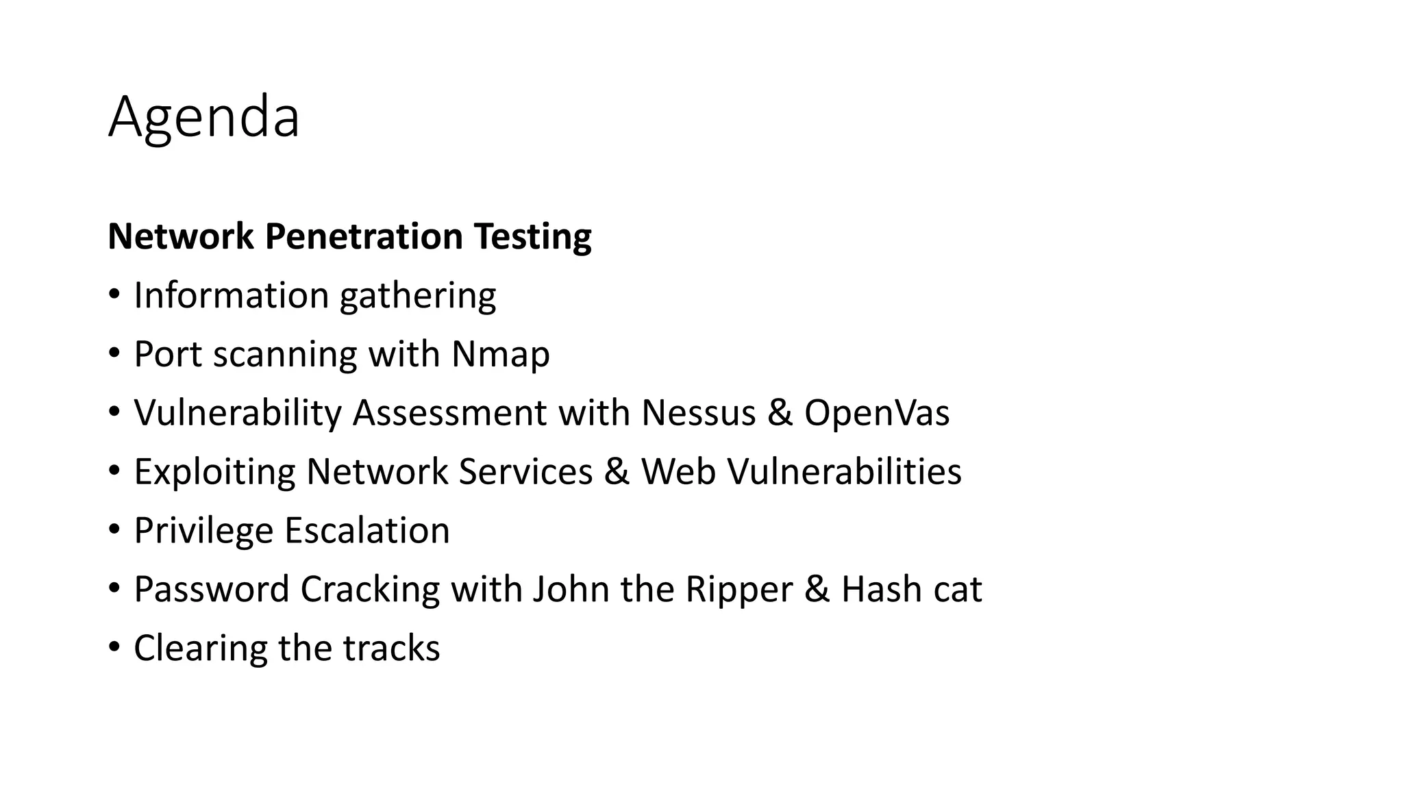 Network Penetration Testing Ppt