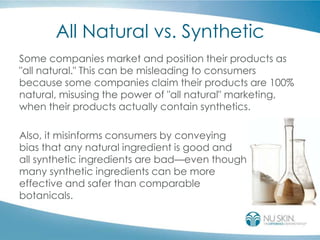 Nu Skin & Pharmanex History | PPTX