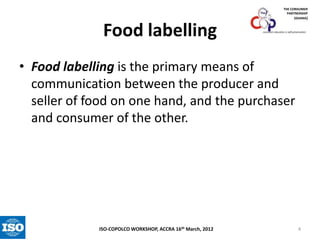Day 2 product information & labelling | PPTX
