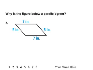 Test 4 - Proving //ograms | PPT
