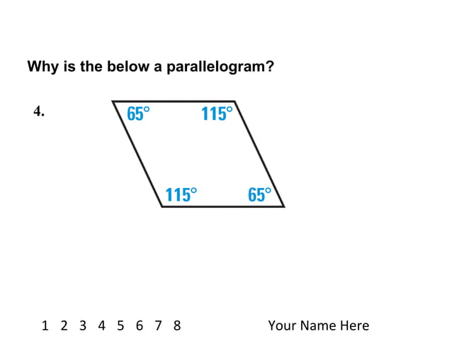 Test 4 - Proving //ograms | PPT