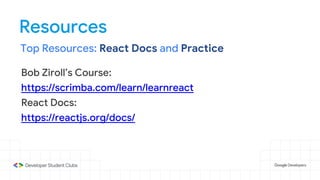 Day 2 react bootcamp | PPT