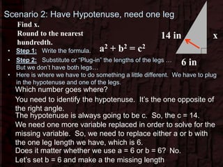 Day 2 - Unit 3 - Work Period - Pythagorean Theorem PowerPoint ...