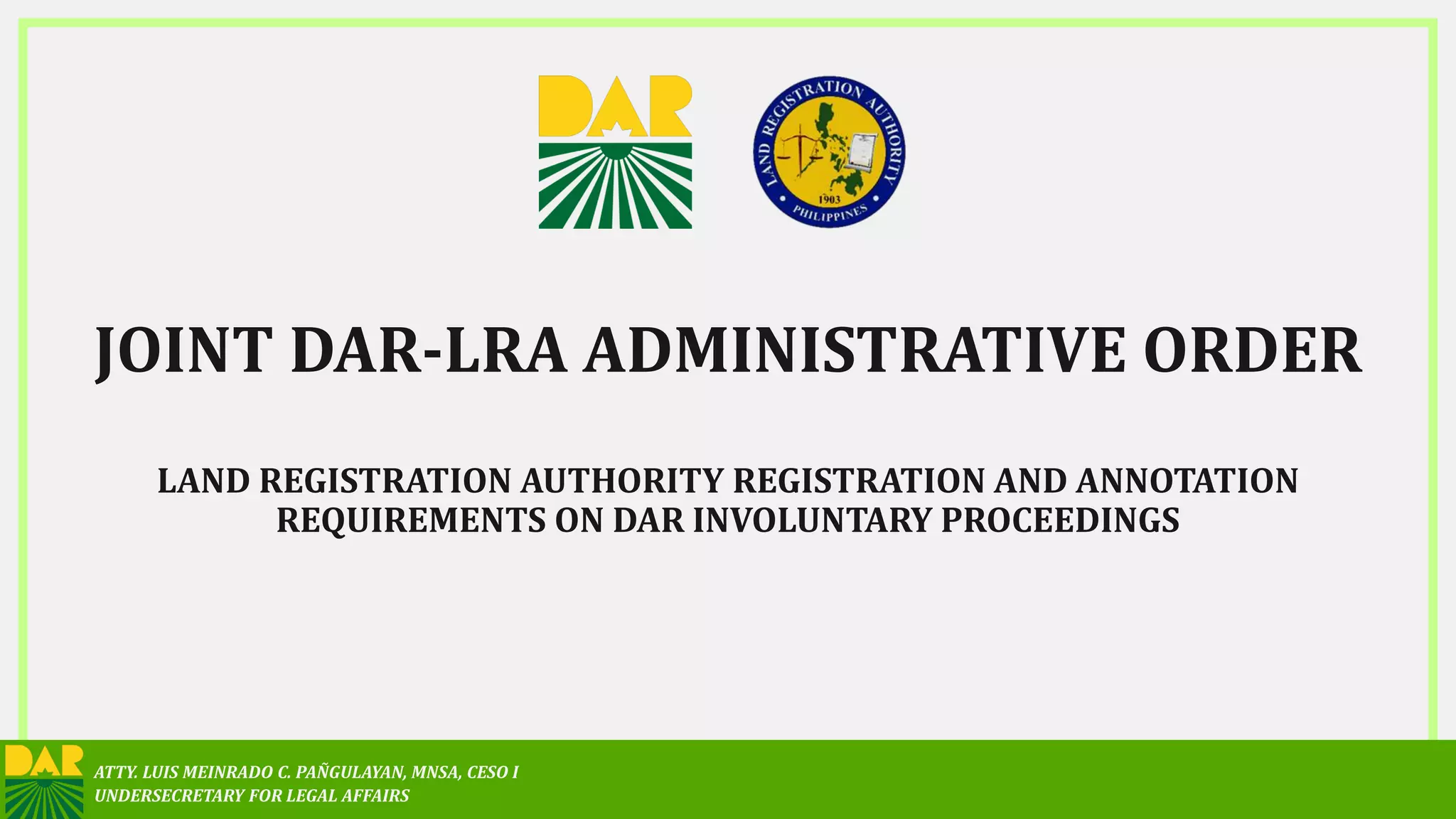 cascading of DAR SPLIT | PDF
