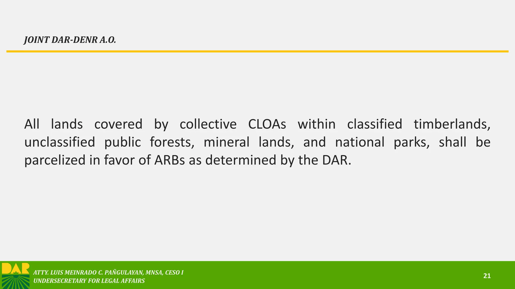 cascading of DAR SPLIT | PDF
