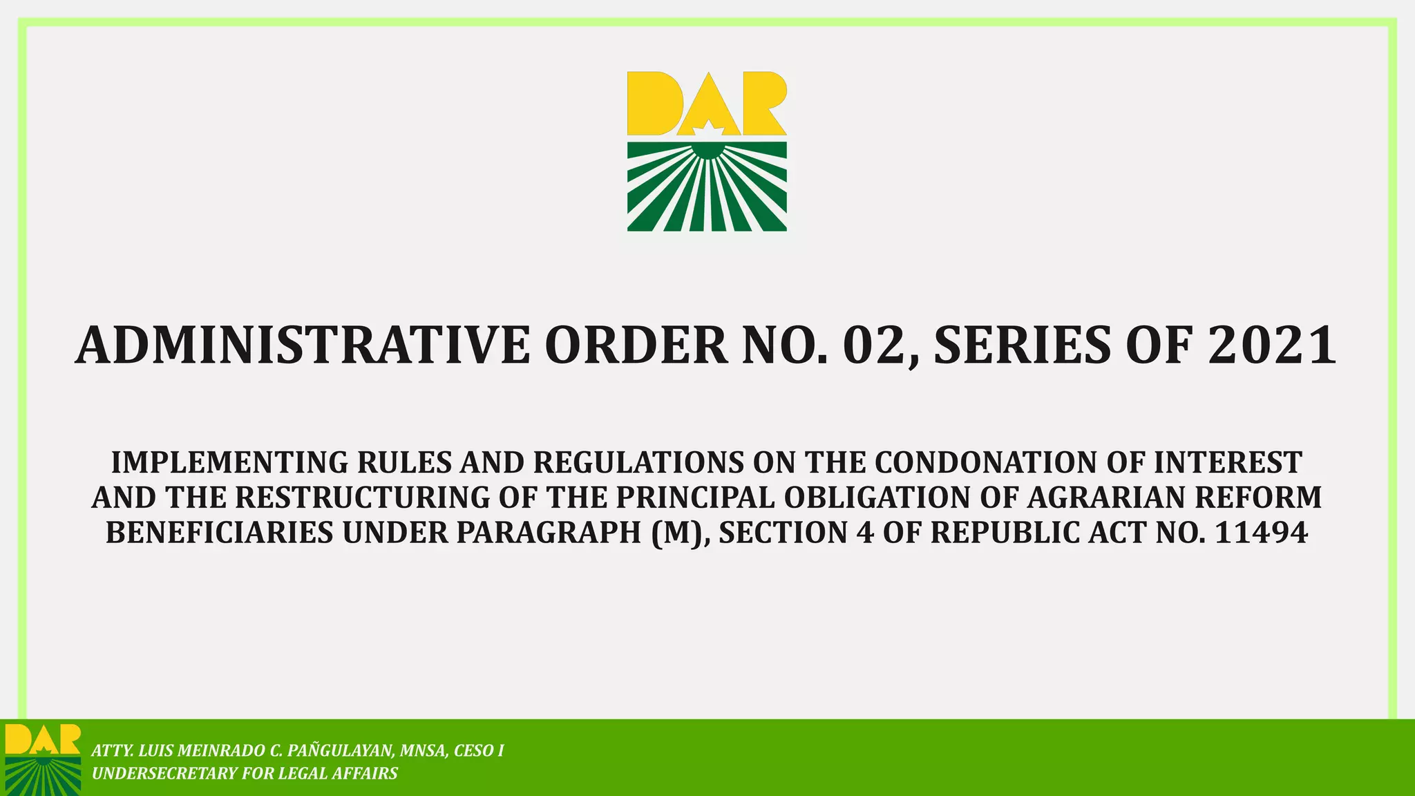 cascading of DAR SPLIT | PDF