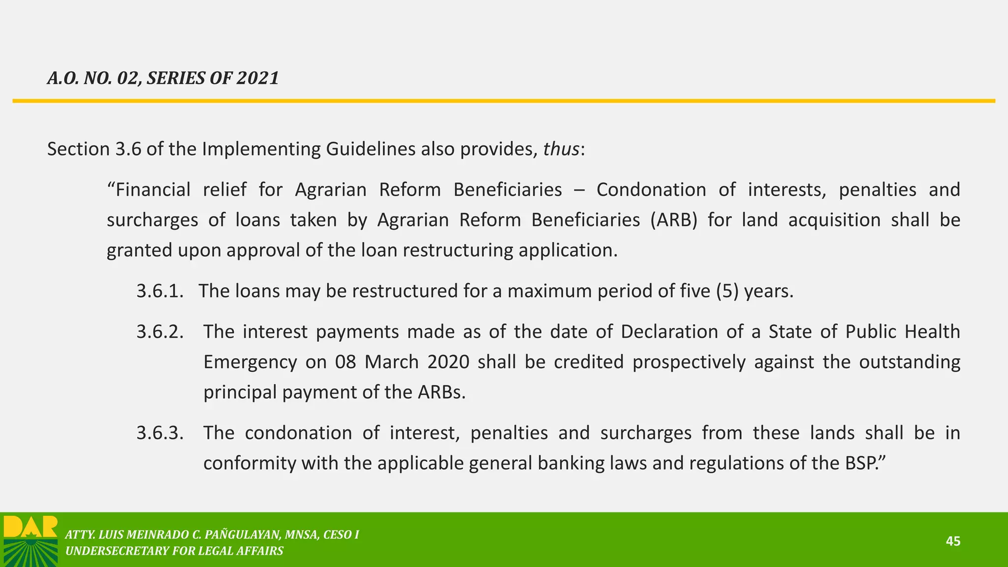cascading of DAR SPLIT | PDF