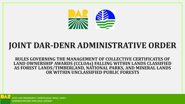 cascading of DAR SPLIT | PDF | Land and Farms | Real Estate
