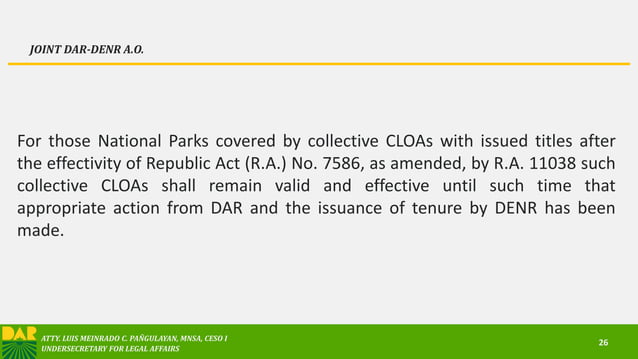 cascading of DAR SPLIT | PDF | Land and Farms | Real Estate