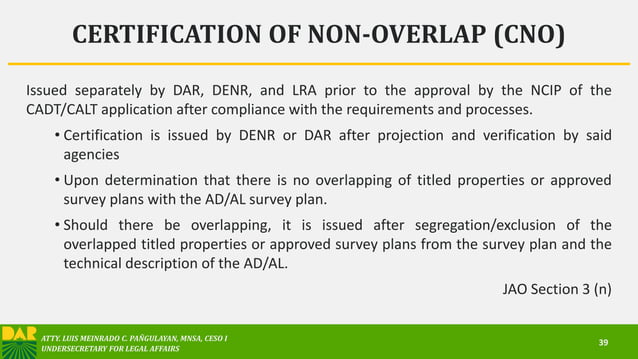 cascading of DAR SPLIT | PDF | Land and Farms | Real Estate