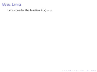 Day 2: Basic Properties of Limits | PDF