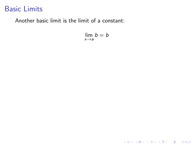 Day 2: Basic Properties of Limits | PDF