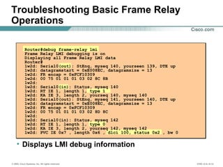 Day 20.1 configuringframerelay | PPT