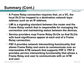 Day 20.2 frame relay | PPT