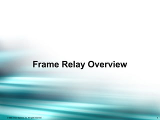 Day 20.2 frame relay | PPT