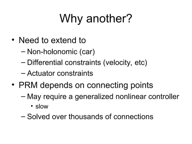 Day 20 - Rapidly Expanding Random Trees.ppt