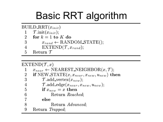 Day 20 - Rapidly Expanding Random Trees.ppt