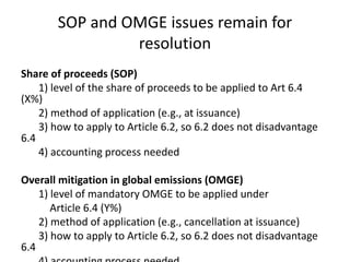 CCXG March 2019 MJ Mace Moving forward with article 6 | PPT