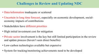 CCXG March 2019 Pham Van Tan Updating NDCs | PDF