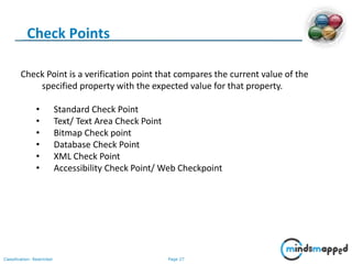 QTP/UFT Overview and Installation | PPT
