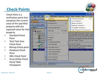 QTP/UFT Overview and Installation | PPT