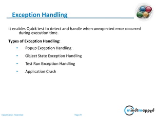 QTP/UFT Overview and Installation | PPT