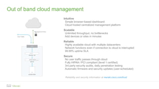Exhibitor session: Cisco Meraki | PPTX