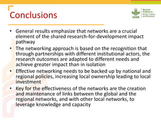 Evaluating Bioversity International’s banana networks | PPTX ...
