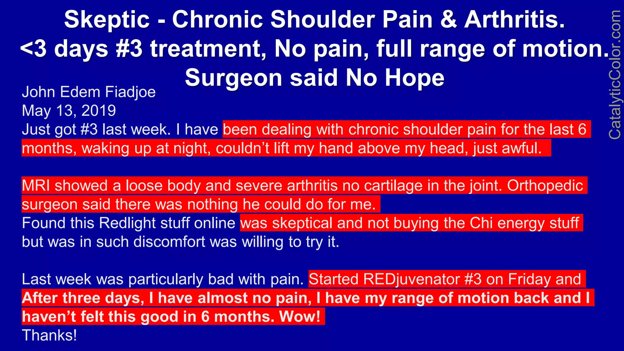 Photobiomodulation, Biophysics and Energy Medicine Technology: The ...